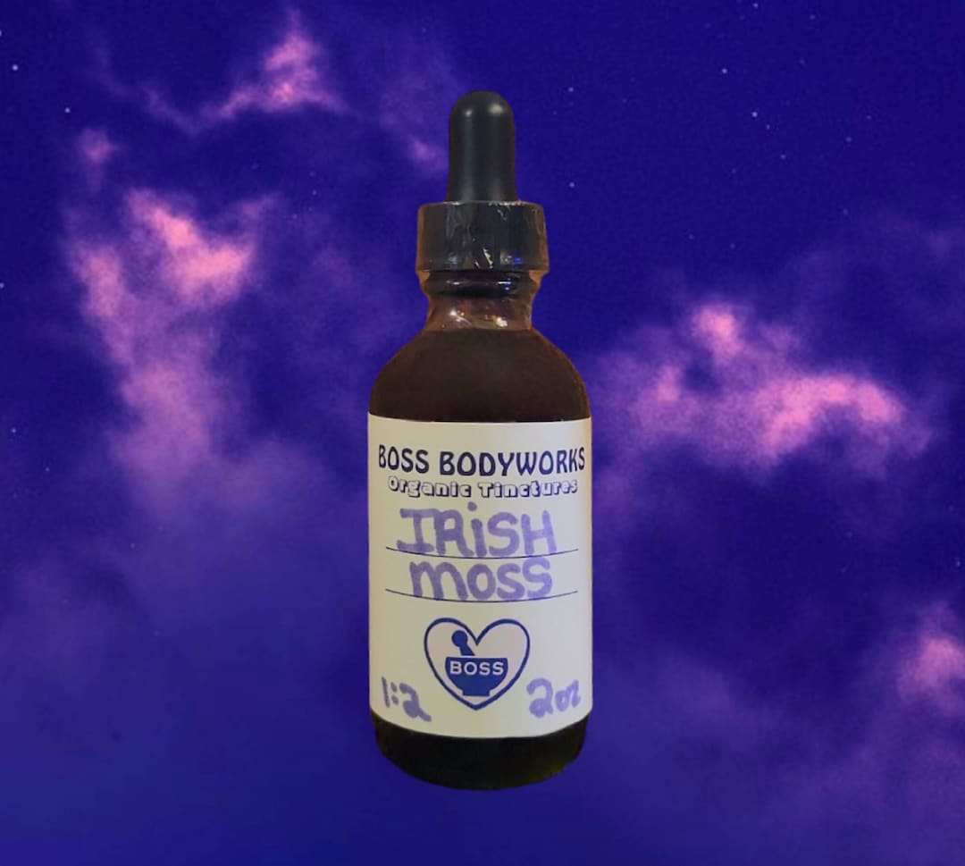 Organic IRISH SEA MOSS Tincture - Chondrus Crispus Double Extract - Etsy