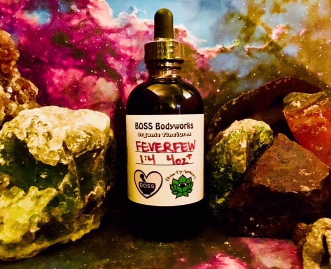 Organic FEVERFEW Tincture Tanacetum Parthenium Extract - Etsy
