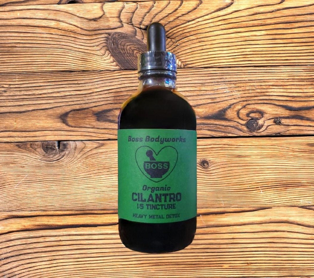 Organic CILANTRO TINCTURE - 2oz or 4oz - Coriandrum Sativum Herbal ...