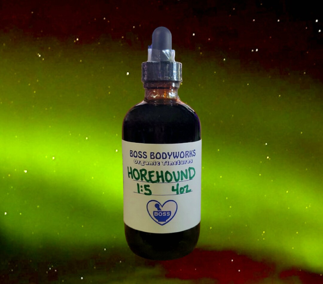 Organic HOREHOUND Tincture - Marrubium Vulgare Herbal Extract - Etsy