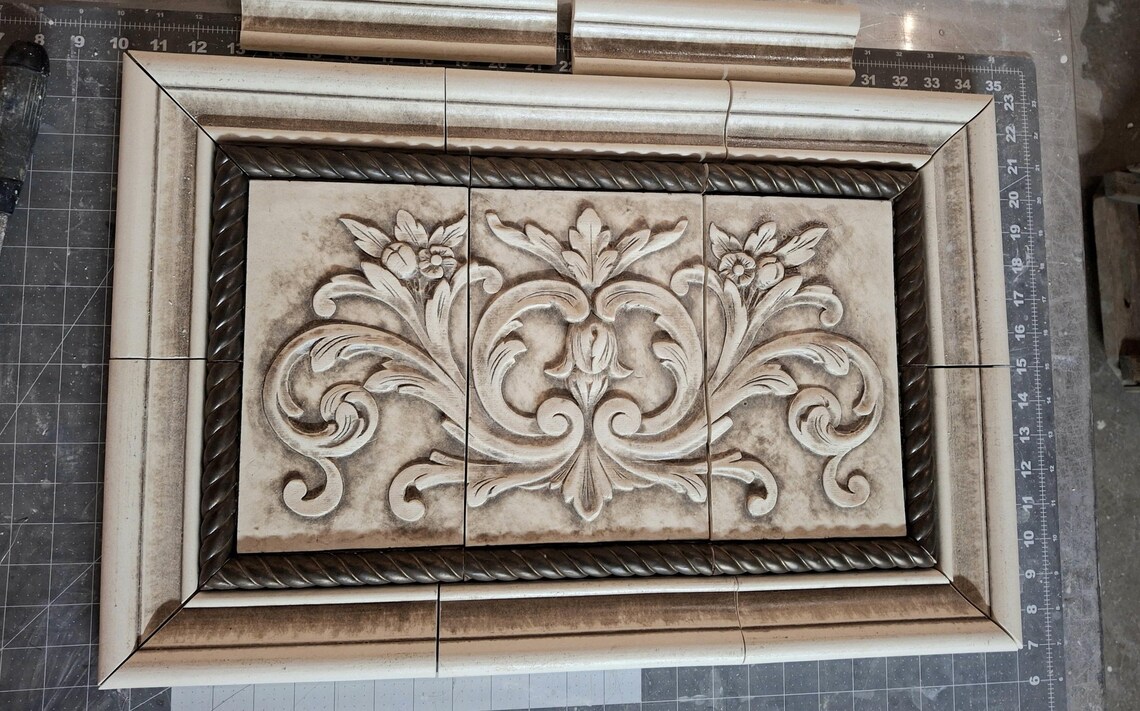 Rope Liner, Bronze and Other Colors Decorative Tile for Backsplash - Etsy