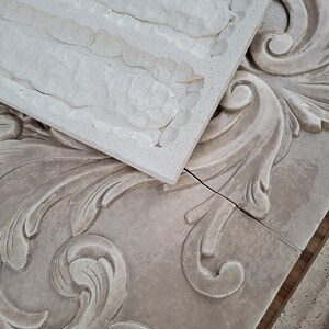 Backsplash 'mural' Ceramic Tile or Decorative Centerpiece, 9.5 X 17.5 ...