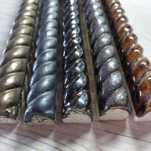 Rope Liner, Bronze and Other Colors Decorative Tile for Backsplash - Etsy