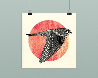 Hand drawn birds | Etsy