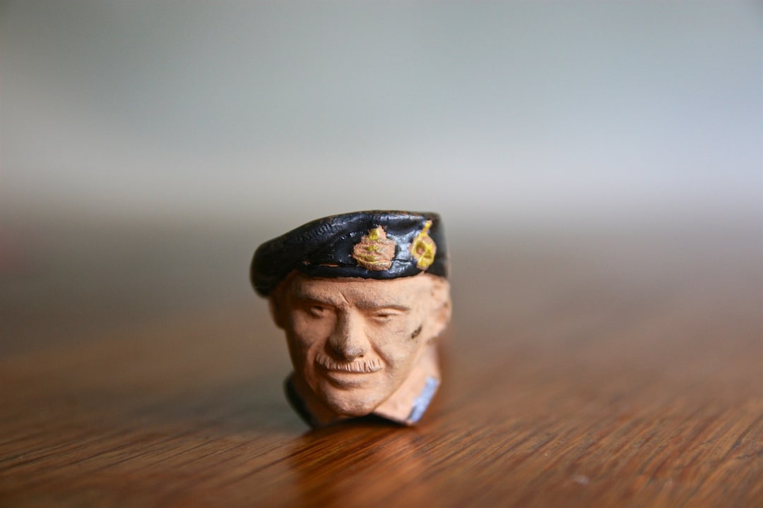 Vintage Clay Captain Military Man Head Pipe - Etsy