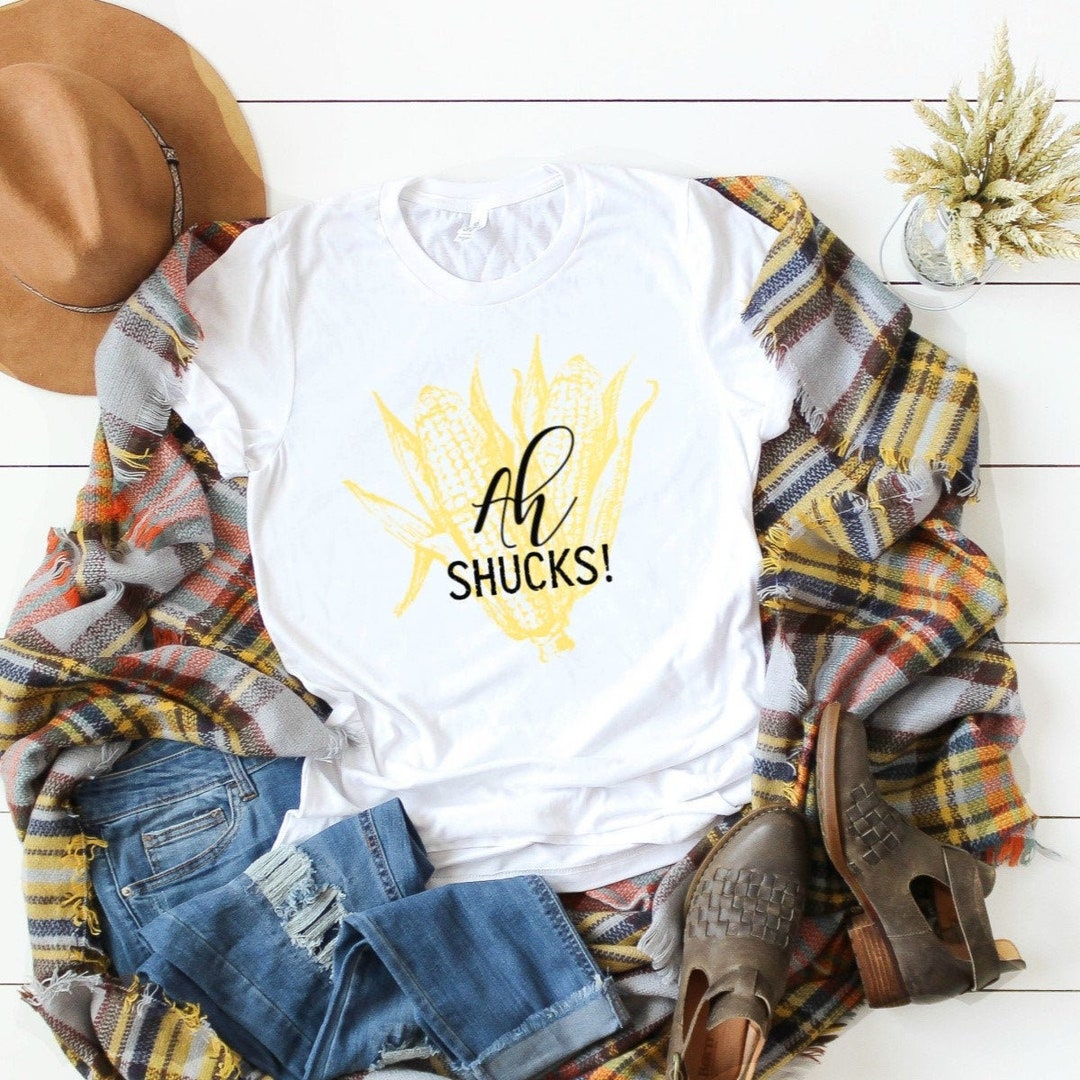Ah Shucks Graphic T Shirt - Etsy