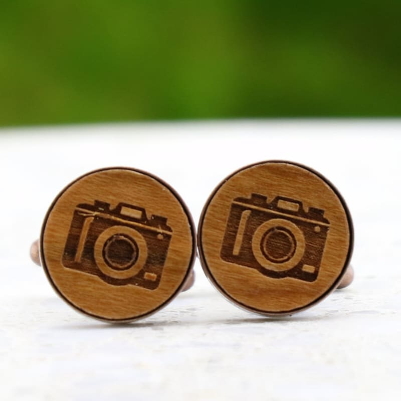 Camera Cufflinks - Etsy