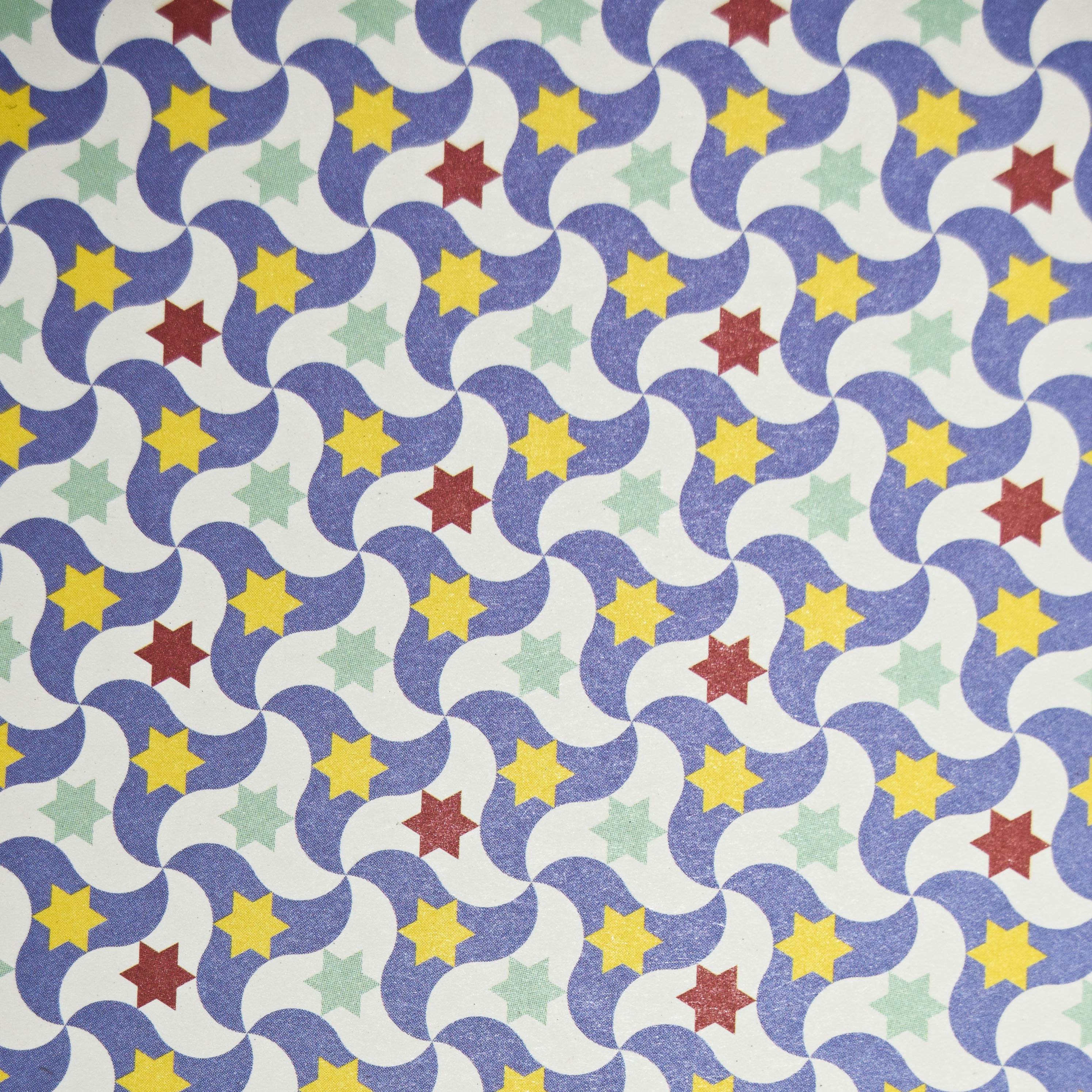 Decorative Paper Spanish Tiles Design Stars Pattern - Etsy
