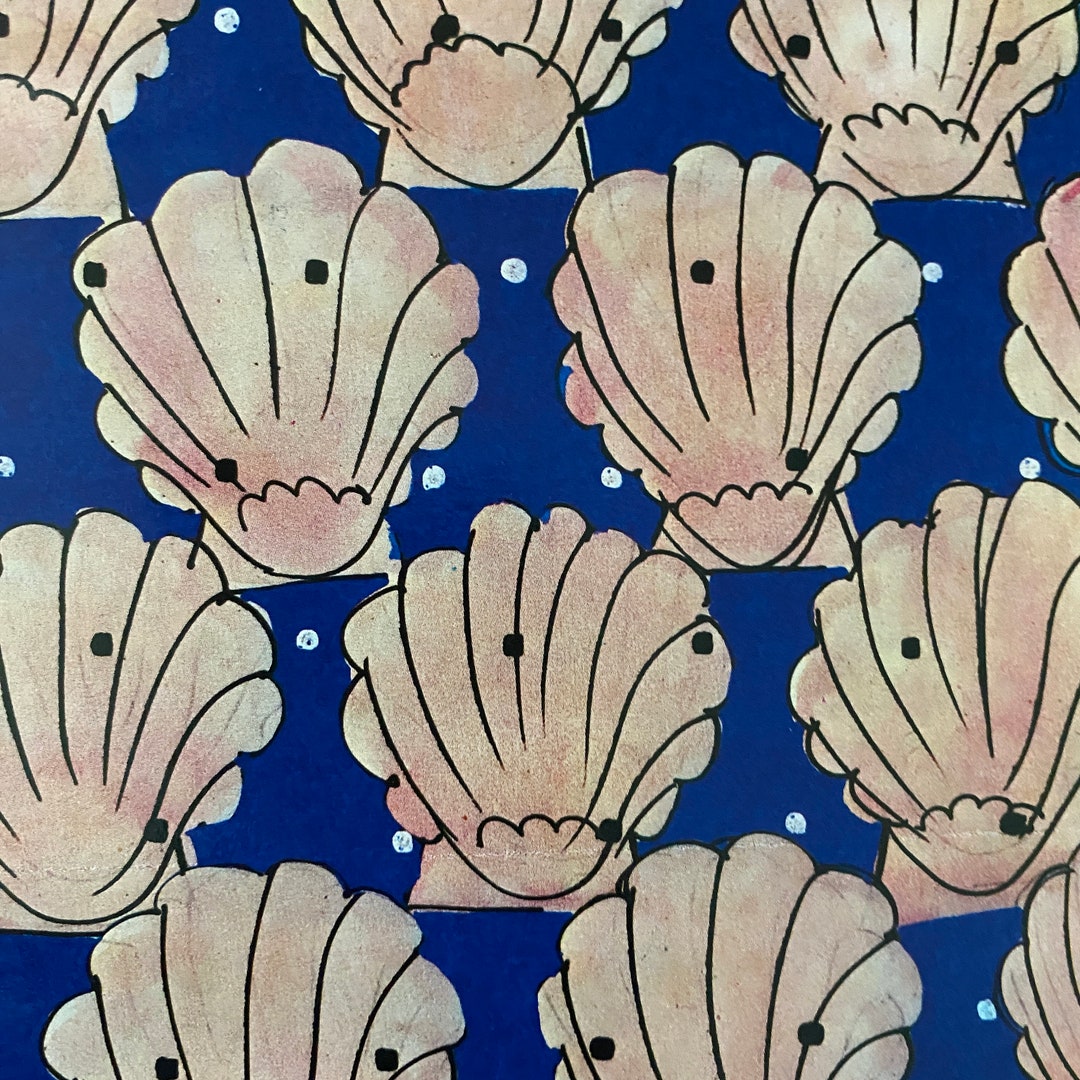 Decoupage, Art Deco Design, Shells and Pearls, Decorative Paper ...