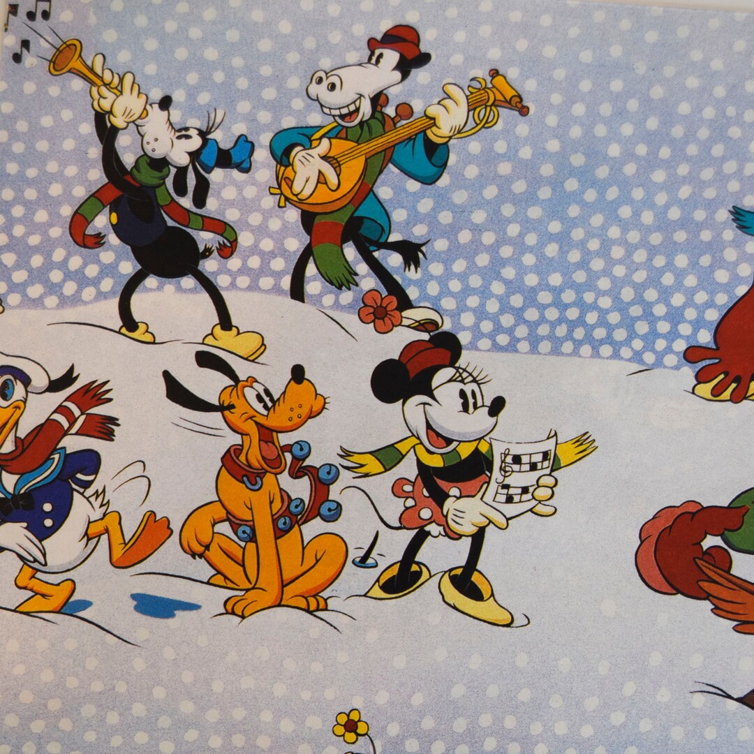 Kids Paper, Vintage Paper, Mickey Mouse Paper, Toy Paper, Decoupage ...