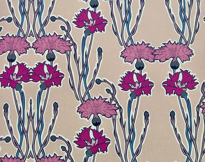 Art Deco Design, Floral Design, Matte Paper, Decorative Paper, Collage ...