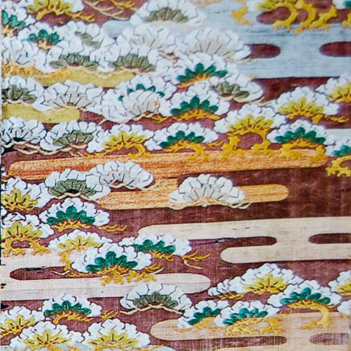 Kimono Japanese Design Decoupage Paper Sails and Waves - Etsy