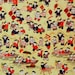 Yellow and Blue Floral Paper. Two Sheets of Japanese Chiyogami Paper ...