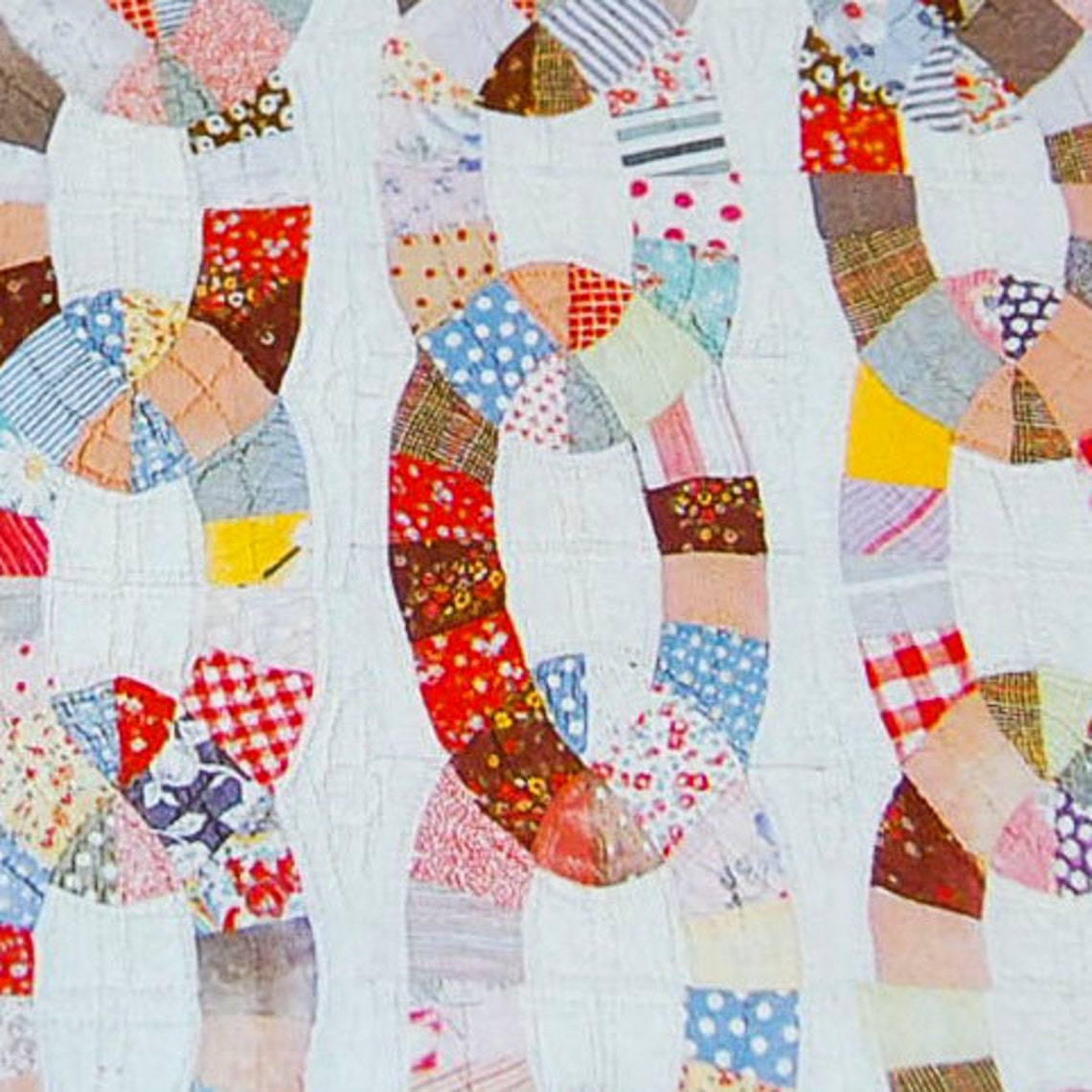 Chain Quilt Decoupage Paper American Patchwork Quilt - Etsy