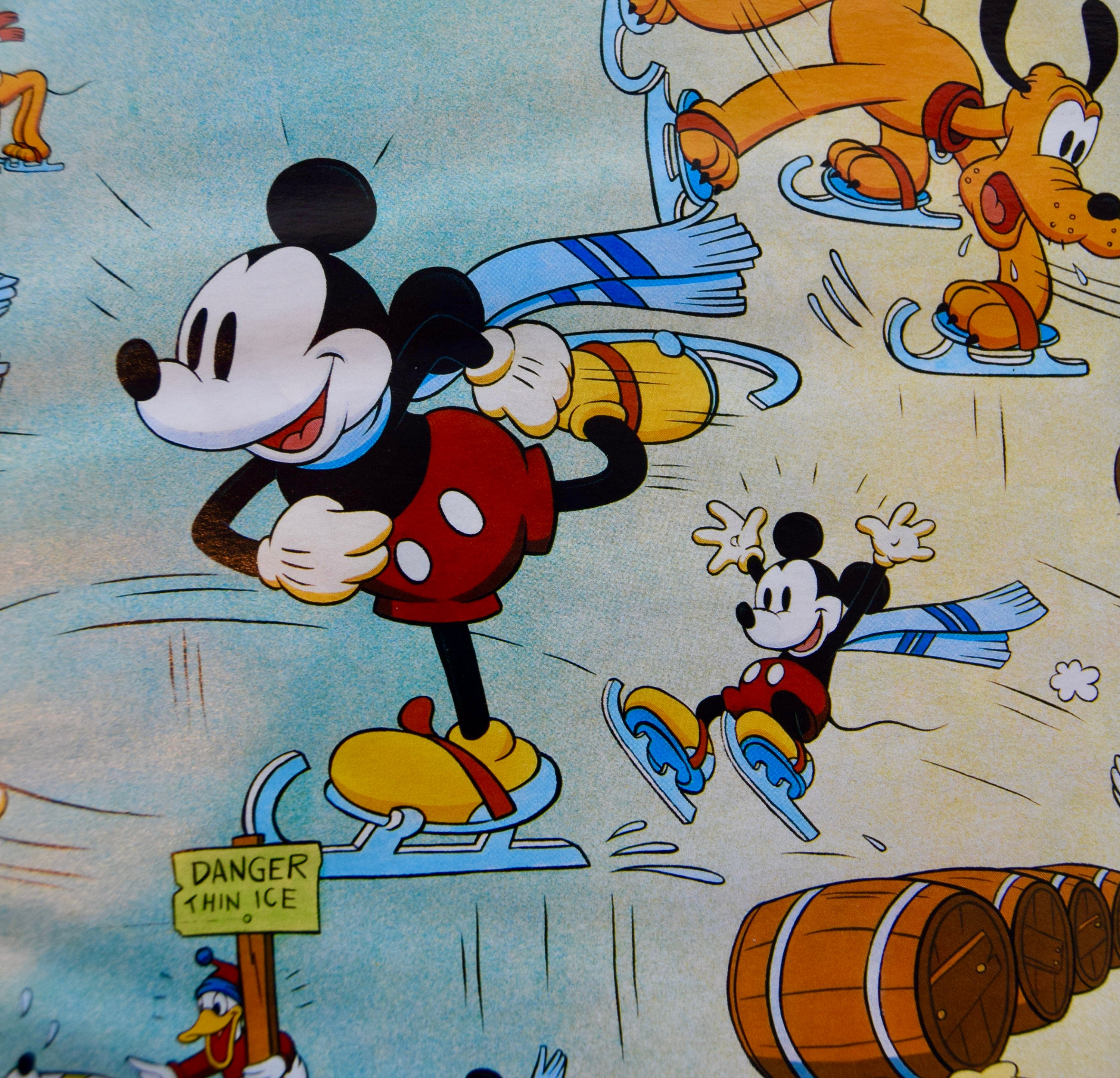 Kids Paper, Vintage Paper, Mickey Mouse Paper, Decoupage Paper ...