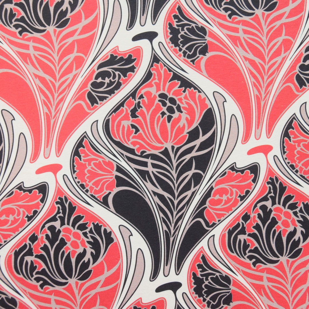 Art Deco Design, Floral Design, Matte Paper, Decorative Paper, Collage ...