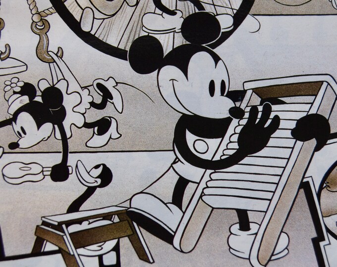 Kids Paper, Vintage Paper, Mickey Mouse Paper, Decoupage Paper ...