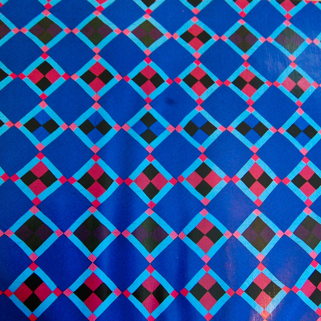Blue Block Quilt Decoupage Paper, Classic Patchwork Quilt, Wrapping ...