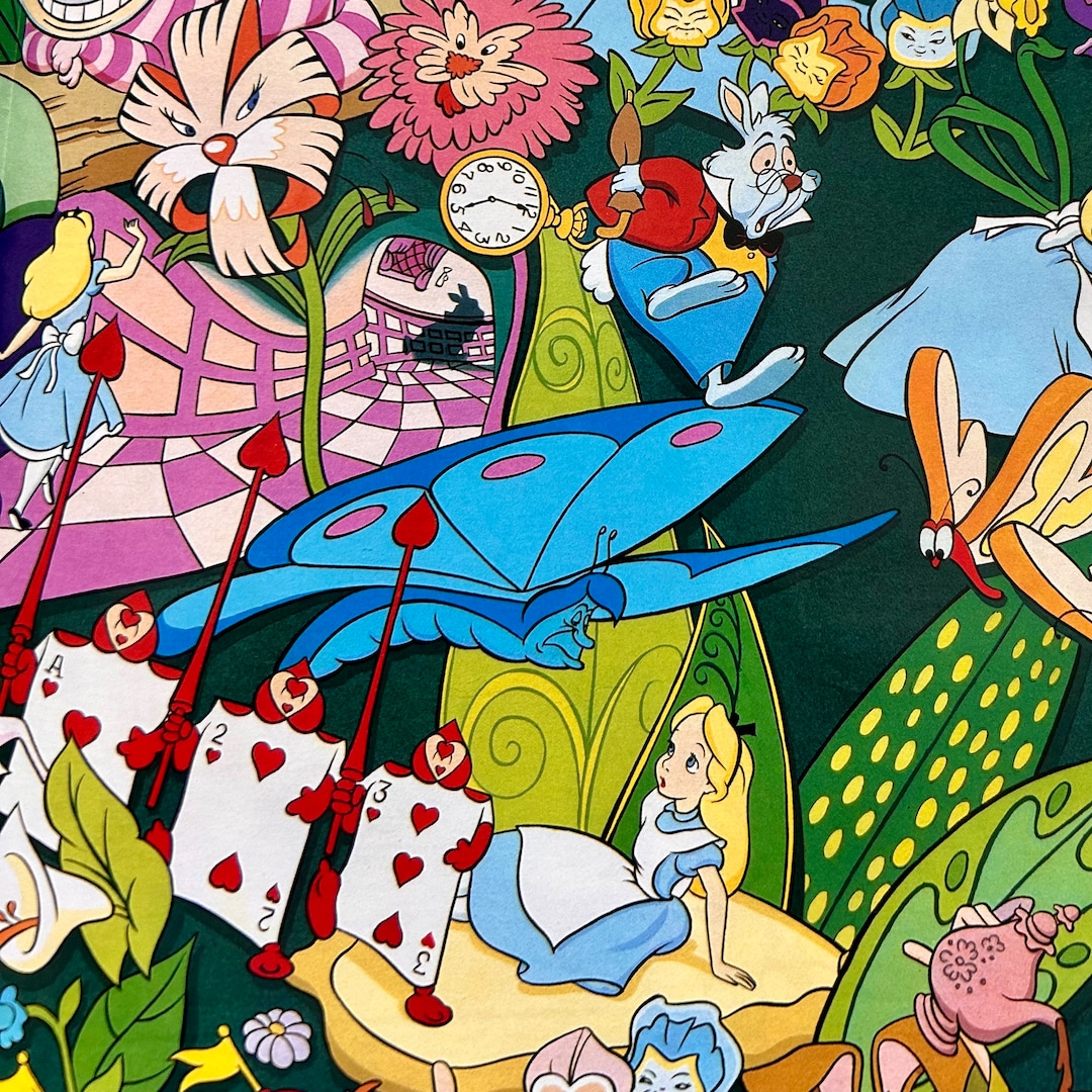 Kids Paper, Vintage Paper, Alice in Wonderland Paper, Decoupage Paper ...
