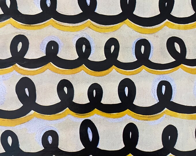 Decoupage, Art Deco Design, Abstract Curvy Line, Decorative Paper ...
