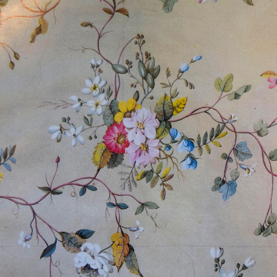 Vintage French Country Floral Paper: Decoupage, Gift Wrap (2 Sheets) - Etsy