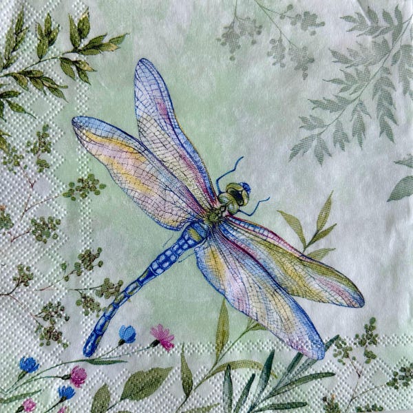 Dragonfly Paper - Etsy