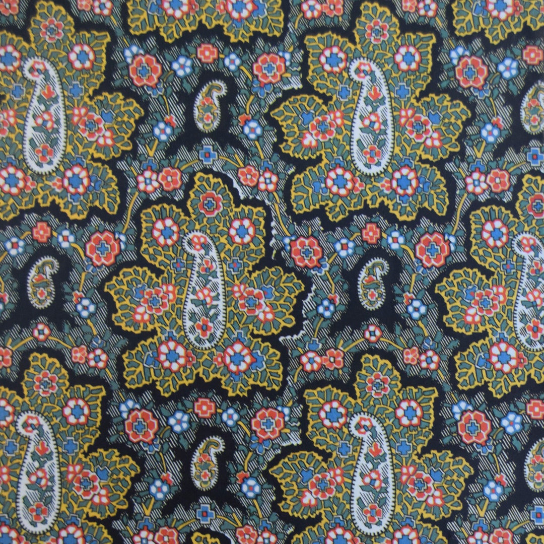 Paisley Design Decoupage Paper, Floral Paisley, Wrapping Paper ...