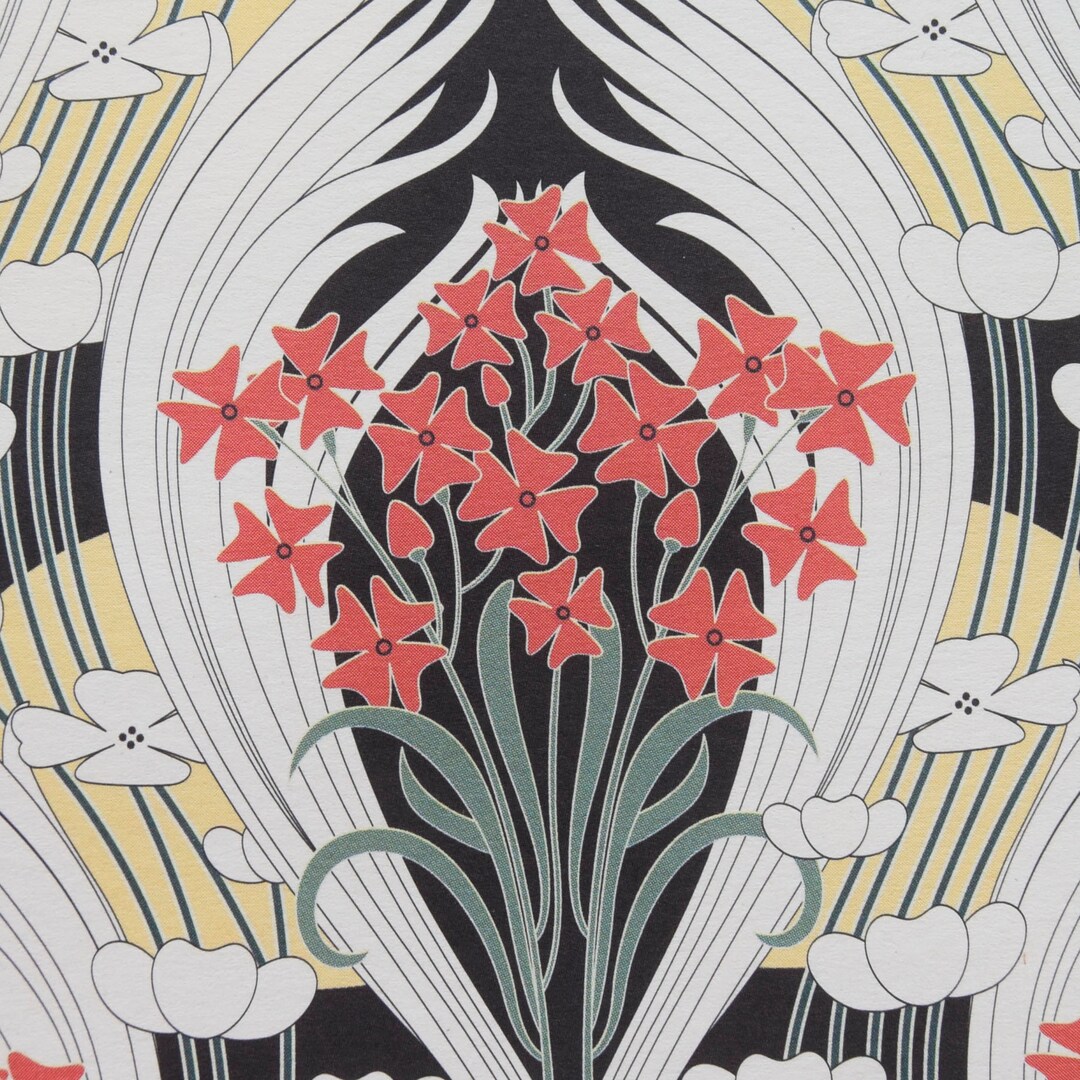 Art Deco Design, Floral Design, Matte Paper, Decorative Paper, Collage ...