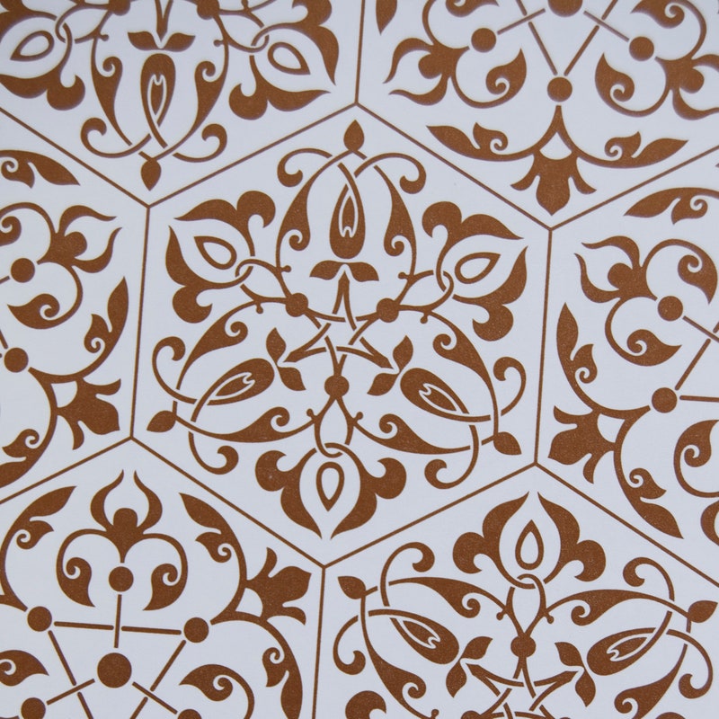 Moroccan Tiles Paper - Etsy
