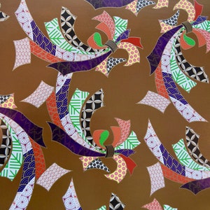 Kimono Paper, Japanese Design, Decoupage Paper, Japanese Wrapping Paper ...