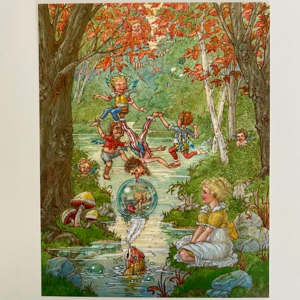 Fairy Postcard - Etsy