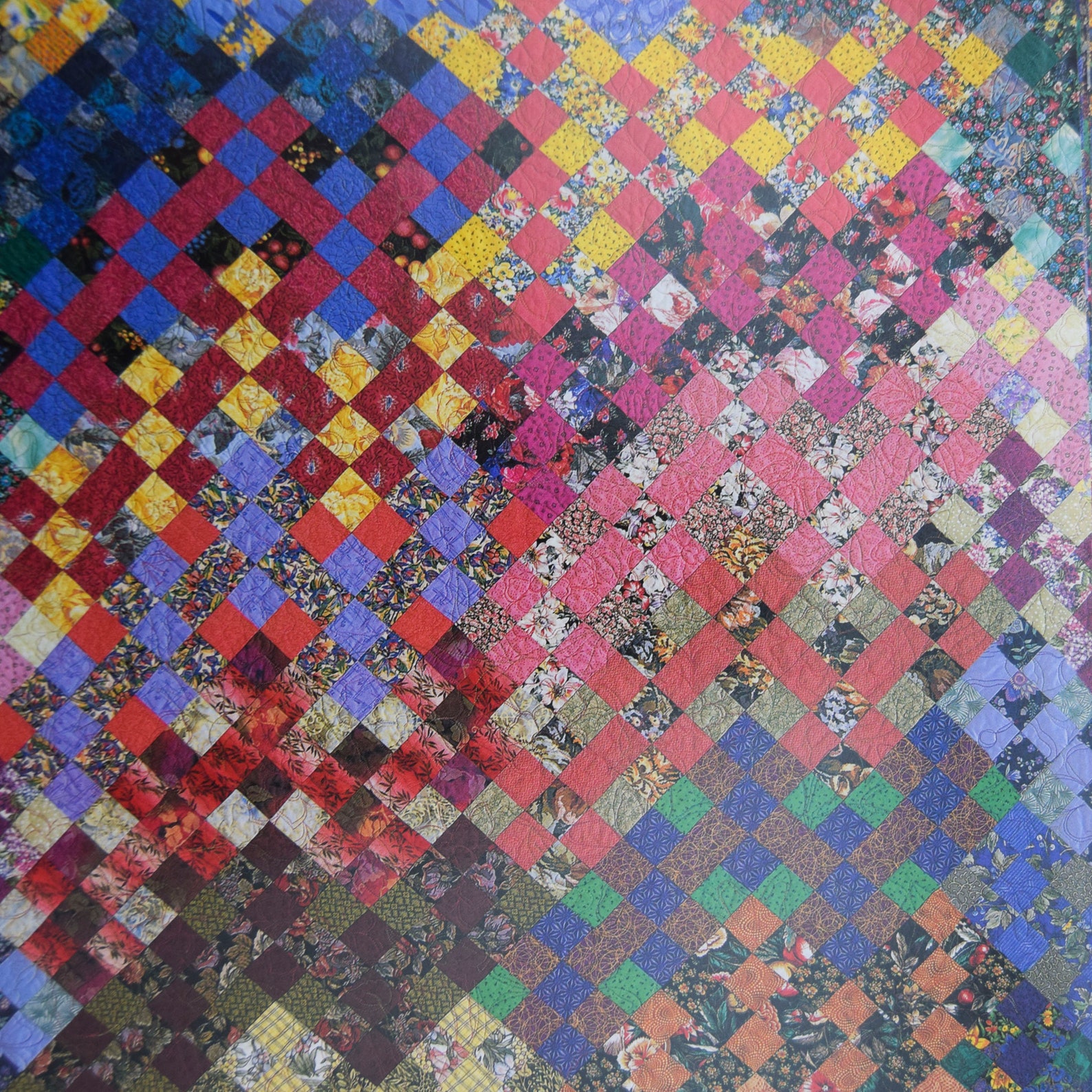 Patchwork Quilt Decoupage Paper American Quilt Pattern - Etsy