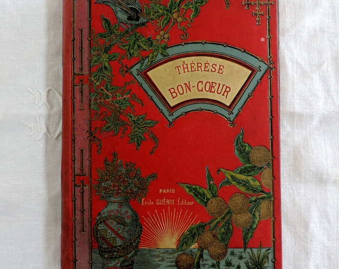 Therese Bon-coeur by Mme. De Paloff, Antique French Hardback Book Novel ...
