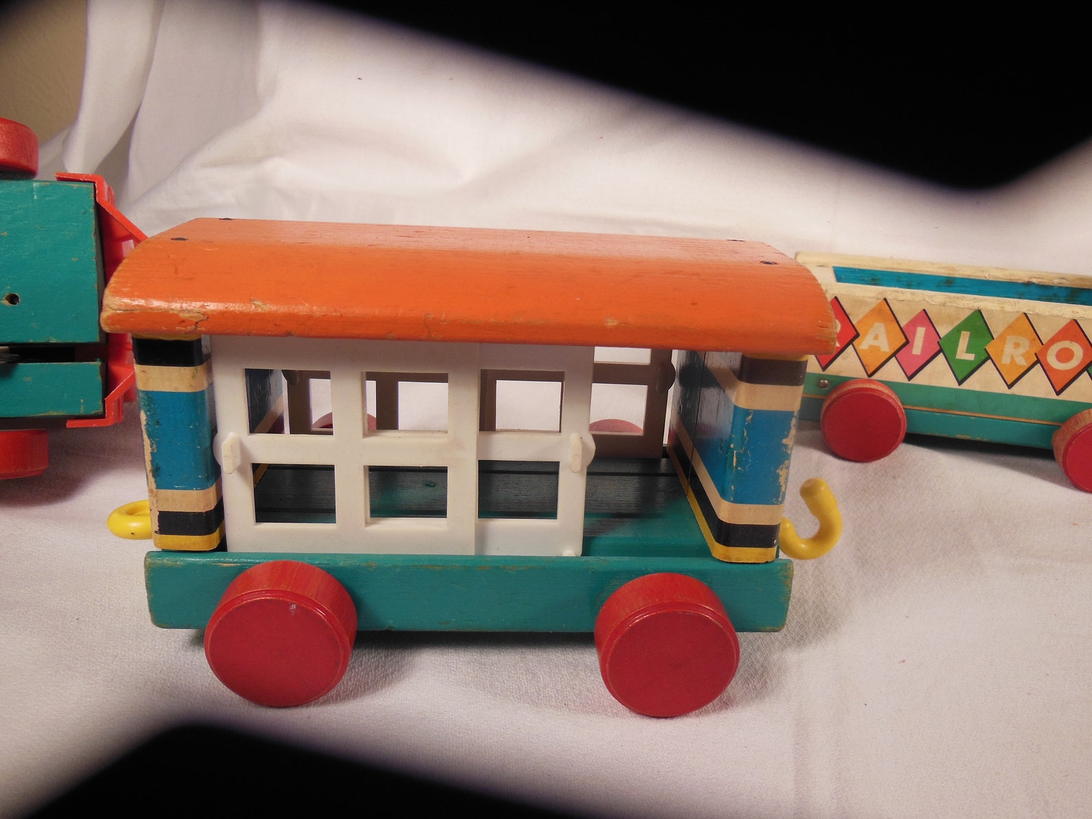 Vintage Fisher Price Huffy Puffy Train 999-4 Pieces-1963 - Etsy