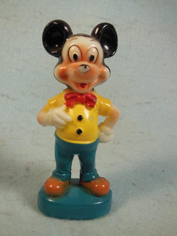 Vintage-walt Disney-mickey Mouse-plastic Watch Stand-1970s | Etsy