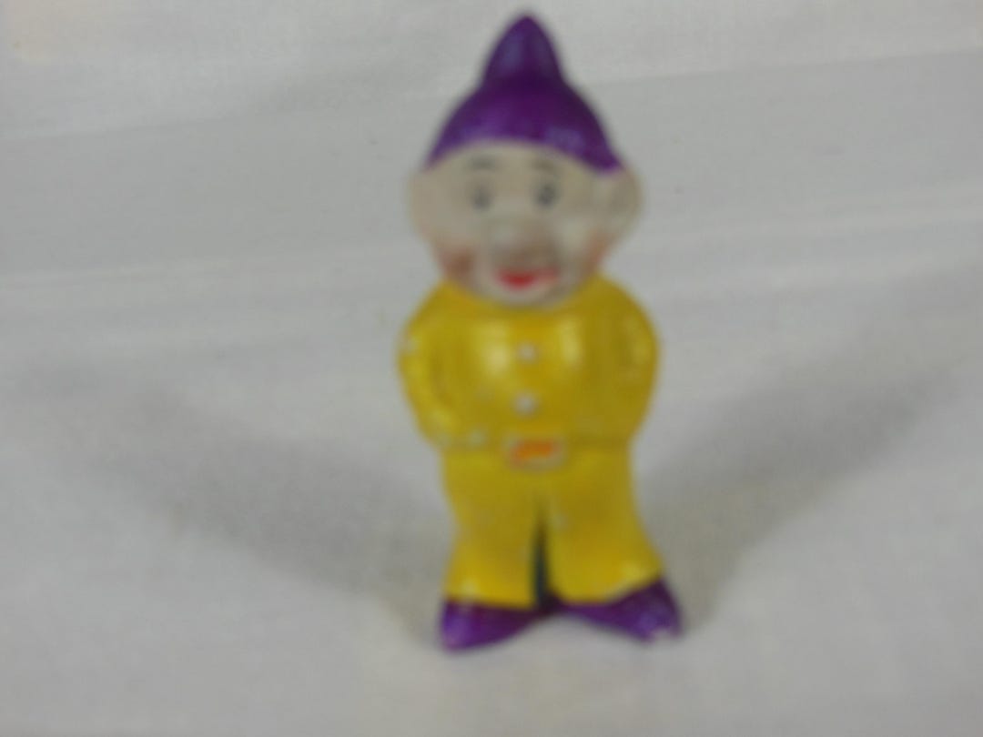 Vintage-disney--dopey Dwarf-21/2 " Tall--bisque - Etsy