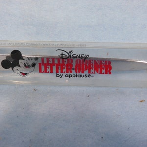 Walt Disneymickey Mouse and Donald Duck Letter Opener - Etsy
