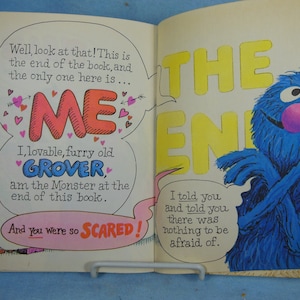 Vintage3-sesame Street Big Bird and Grover Books-1971-1076-1985 - Etsy