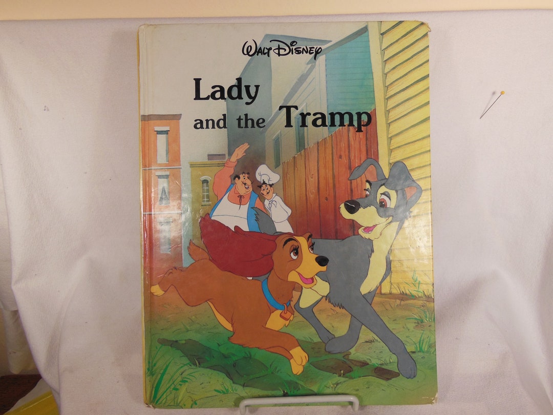 Vintage-walt Disney-lady and the Tramp--1986-hard Cover - Etsy