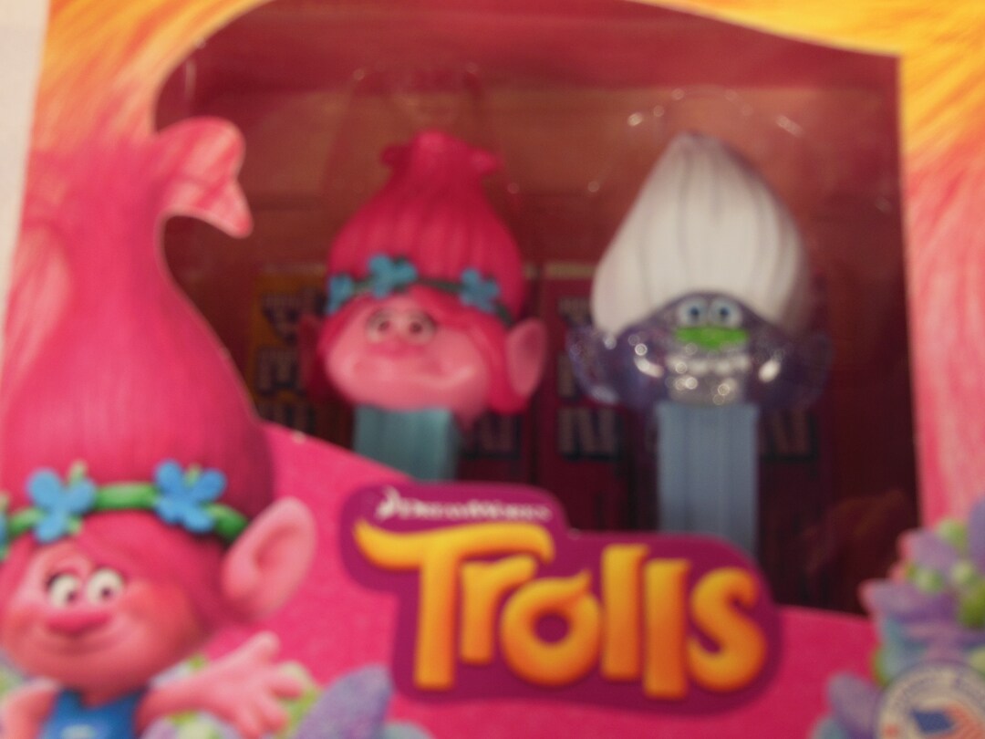 Vintage-trolls Pez Containers-in Original Box.--never Opened. - Etsy