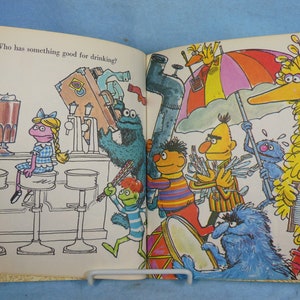 Vintage3-sesame Street Big Bird and Grover Books-1971-1076-1985 - Etsy