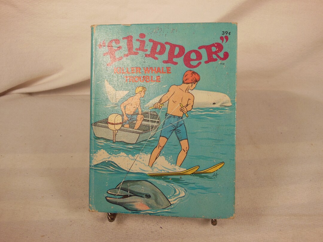 Vintage-1967-flipper--killer Whale Trouble Big Little Book - Etsy