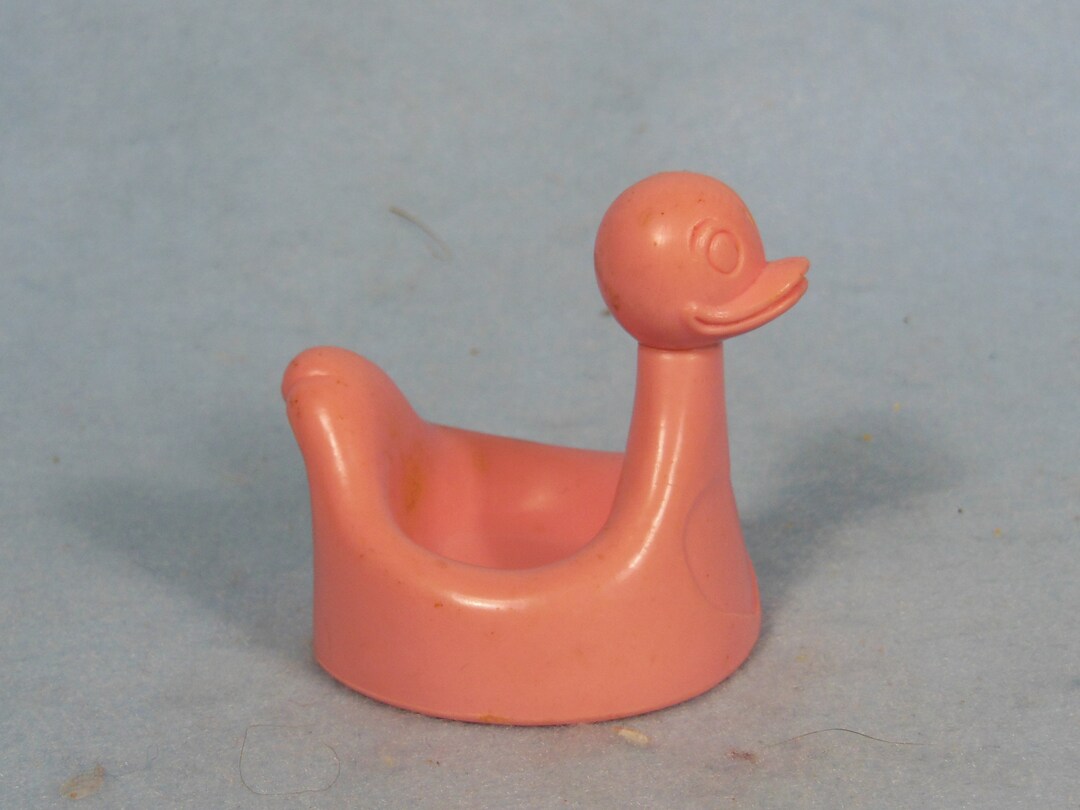 Vintage-weebles-pink Duck Riding Toy - Etsy
