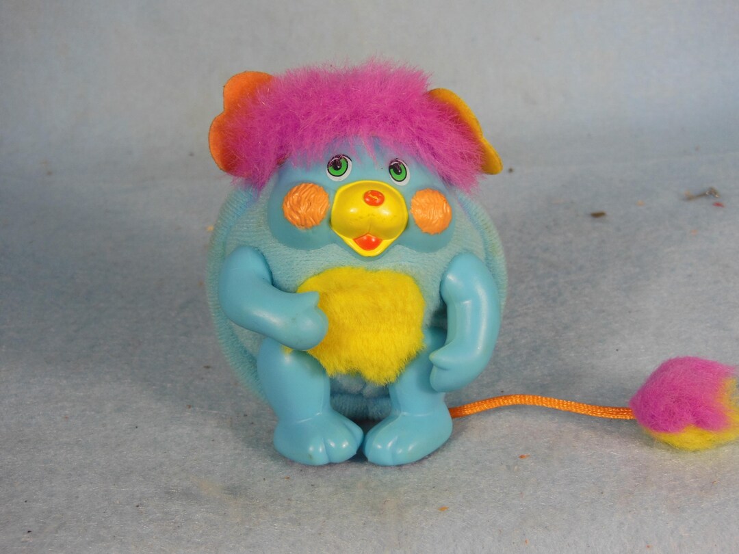 Vintage-1986-mattel-blue---mini Pocket Popple---those Characters From ...