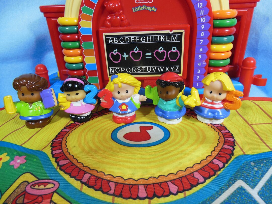 Fisher Price-- Time to Learn School--with Sound and People - Etsy