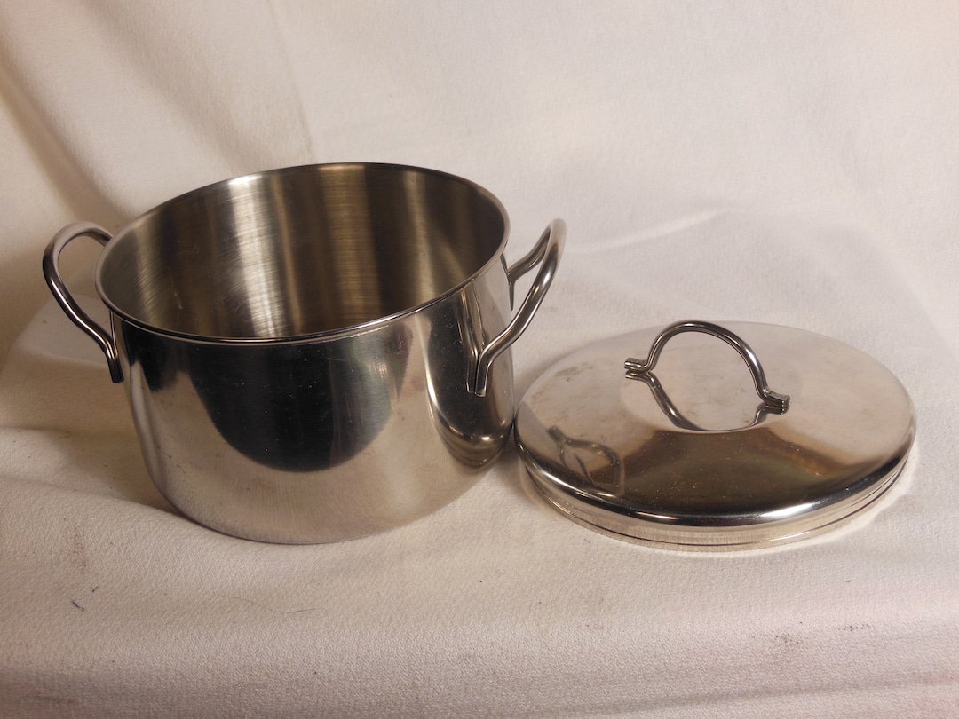 Vintage-children-toy Large Kettle--3" Tall--5" Across - Etsy