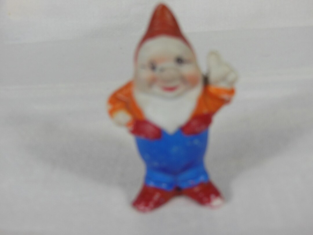 Vintage-disney--doc Dwarf-21/2 " Tall--bisque - Etsy
