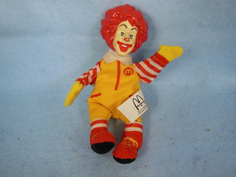 Vintage-2002-ronald Mcdonald finger Puppet - Etsy