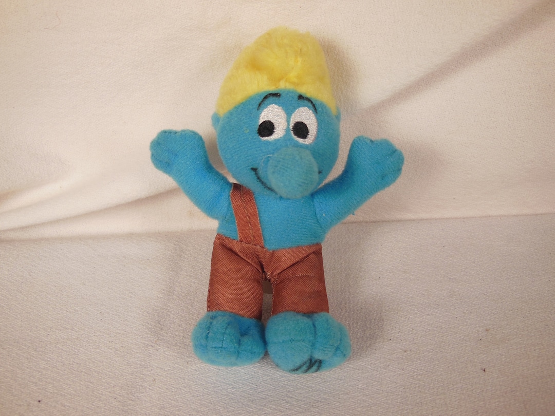 Vintage-2000-boy Smurf--mcdonalds-happy Meal Toy - Etsy