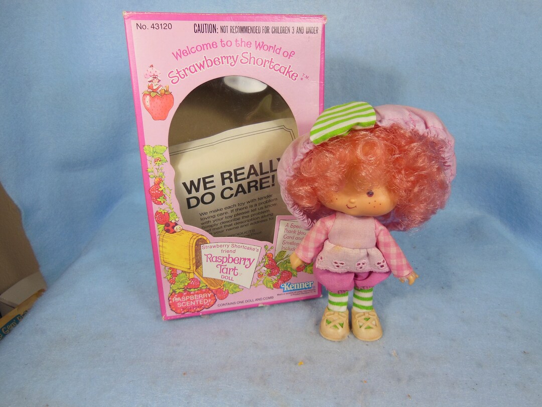 Vintage -strawberry Shortcake Friend-raspberry Tart and Box - Etsy